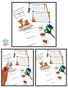 Thanksgiving Mini Book Activities - The Artsy SLP