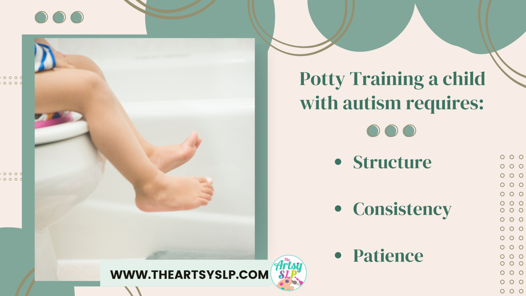 Potty Training Tips for Autism - The Artsy SLP